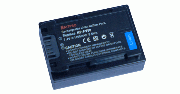 BattPro Sony NP-FV50